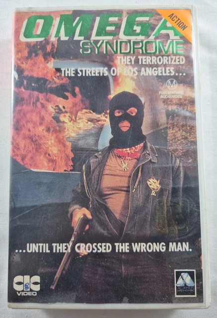 OMEGA SYNDROME VHS 1987 Vintage - New World Video - RARE 80s Movie $4. ...