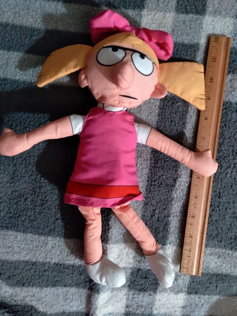 Rare Nickelodeon Hey Arnold Helga Girl Plush 12 Stuffed Toy Lovey Nr