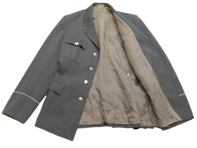 DDR ARMY JACKET Field Grey NVA East German Officers Parade Uniform No ...