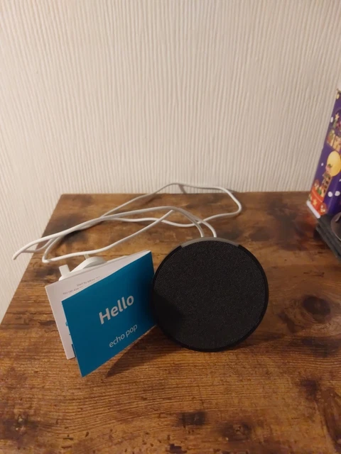 ECHO POP (NEWEST Gen) Bluetooth Smart Speaker With Alexa Charcoal No ...