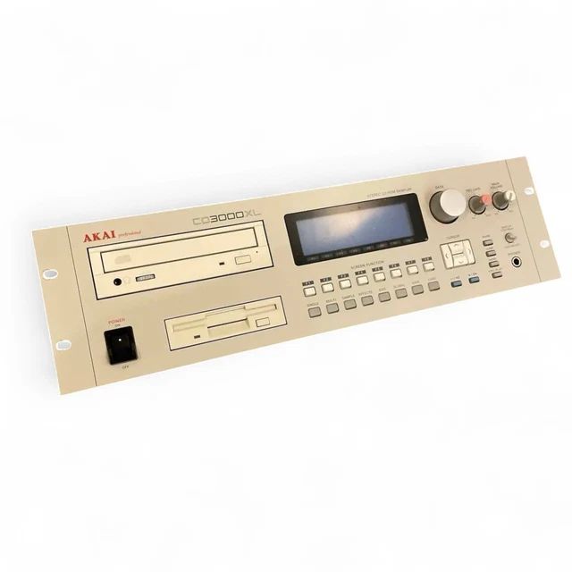 CD3000XL AKAI PROFESSIONAL 16-Bit Stereo Digital Sampler Built-in CD ...