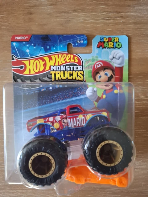 HOT WHEELS NEW 2025 Monster Trucks Super Mario ..Mario £21.47 - PicClick UK
