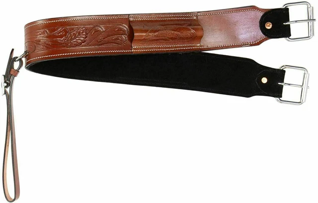 WESTERNPFERD SATTEL RÜCKEN Cinch Strap Bucking Strap Hintergurt Flank ...