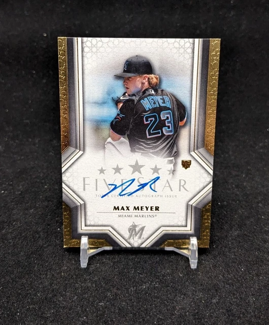 2023 TOPPS FIVE Star Max Meyer Auto RC EUR 12,33 - PicClick IT