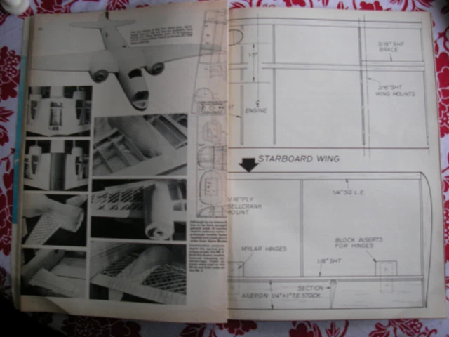 RCM&E PLANS OF the Short Skyvan pt 2 with original magazine April 1977 ...