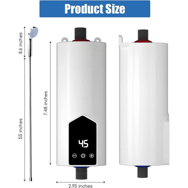 CHAUFFE-EAU LECTRIQUE FIABLE et conome en nergie pour cuisine salle de bai EUR 120,44 - PicClick IT