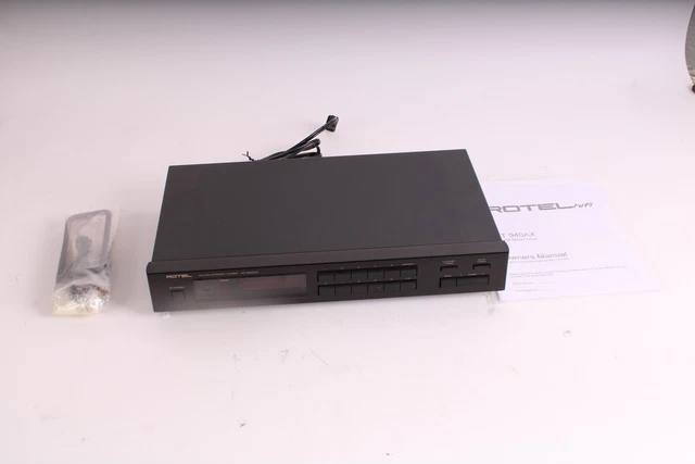 ROTEL RTC-940AX AM/FM Stereo Tuner W/ Antenna, Cable, Manual, Box £152. ...