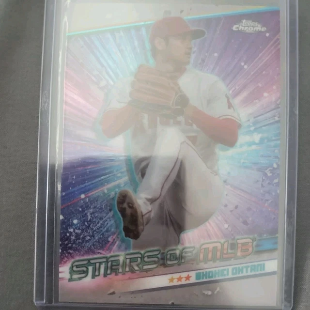 SHOHEI OHTANI CHROME Stars of MLB 2024 Topps Series 1 #CSMLB-21 Angels ...