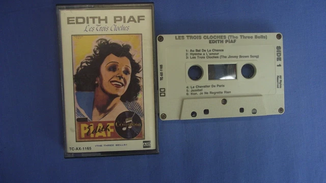 EDITH PIAF LES Trois Cloches - Cassette Tape $12.90 - PicClick AU