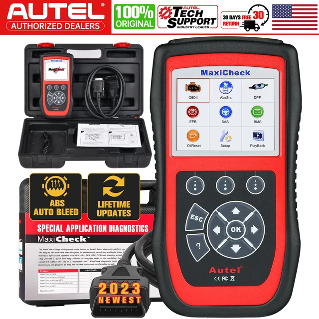 AUTEL MAXICHECK PRO for ABS Brake Auto Bleeding OBD2 Scan Diagnostic ...