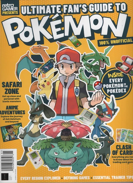 ULTIMATE FAN'S GUIDE To Pokemon Magazine 2023 Future Uk Retro Gamer 1St ...