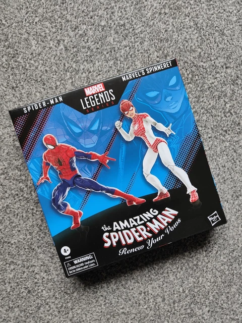 MARVEL LEGENDS RENEW Your Vows 2 pack - Spider-man & Spinneret £44.99 ...