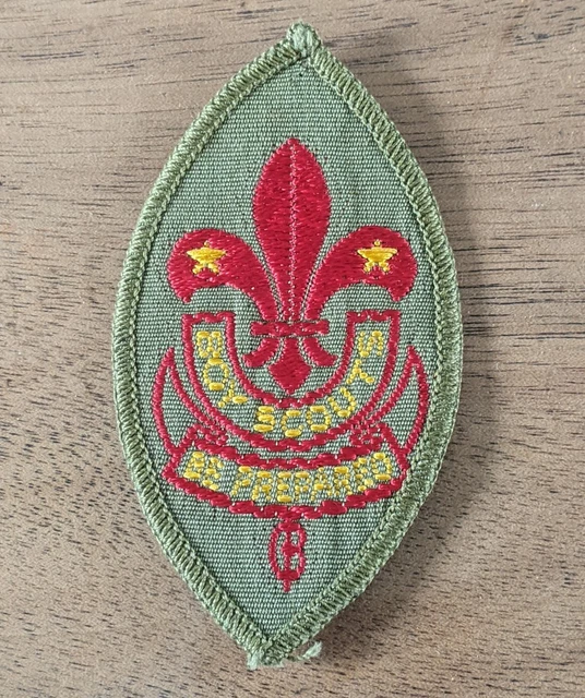 SCARCE BOY SCOUTS 1940's 1st Class Badge Black Back £15.99 - PicClick UK