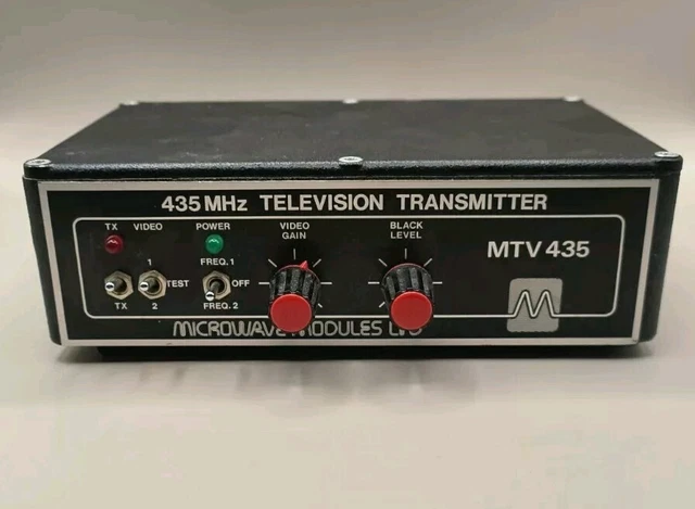 VINTAGE MICROWAVE MODULES MTV 435 - 435 MHz Television Transmitter £44. ...