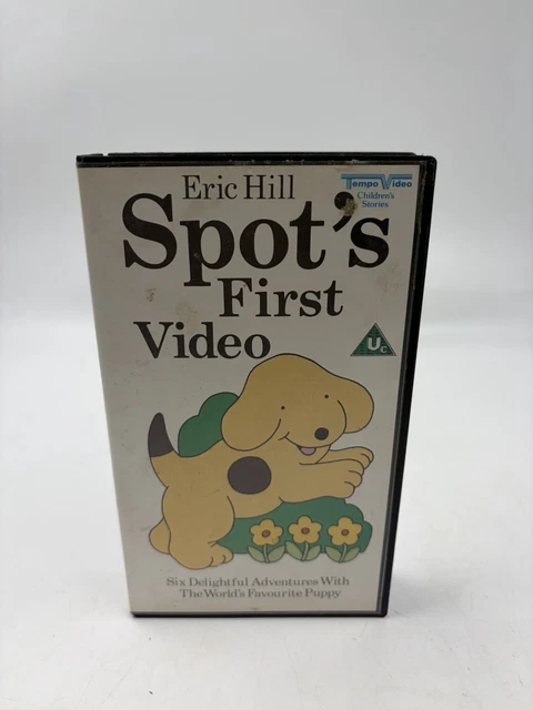 SPOT'S FIRST VIDEO Spot Dog VHS Video Tape TV Kids Children's VHS PAL £ ...