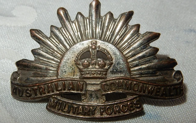 WW1 ERA AUSTRALIAN Commonwealth Forces Military Sweetheart Pin Badge ...