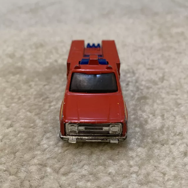 HOT WHEELS RED Rescue Emergency Unit 50 Fire Diecast Toy Car Vehicle ...