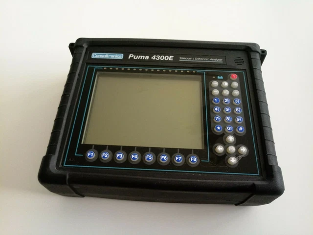 ANALYSEUR DE TÉLÉCOMMUNICATIONS/DONNÉES Consultronics Puma 4300E EUR ...