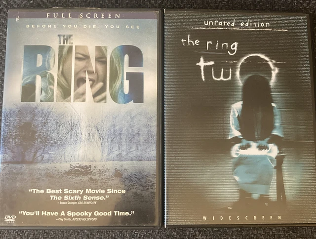 THE RING & The Ring Two Bundle DVD Unrated Widescreen Free Shipping ...