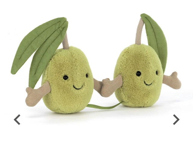 JELLYCAT AMUSEABLES PAIR of Olives Limited Collection £45.43 - PicClick UK