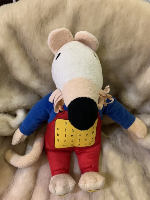 RARE 16” MAISY MOUSE talking Learning Plush Toy LUCY COUSINS ABC 123 ...