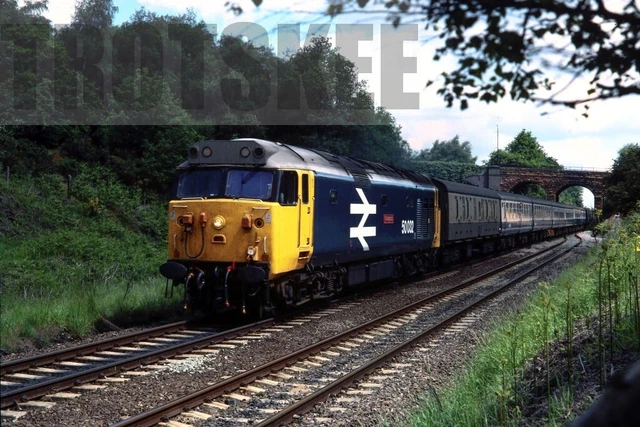 35MM SLIDE BR British Railways Diesel Loco Class 50 50032 Kenilworth ...
