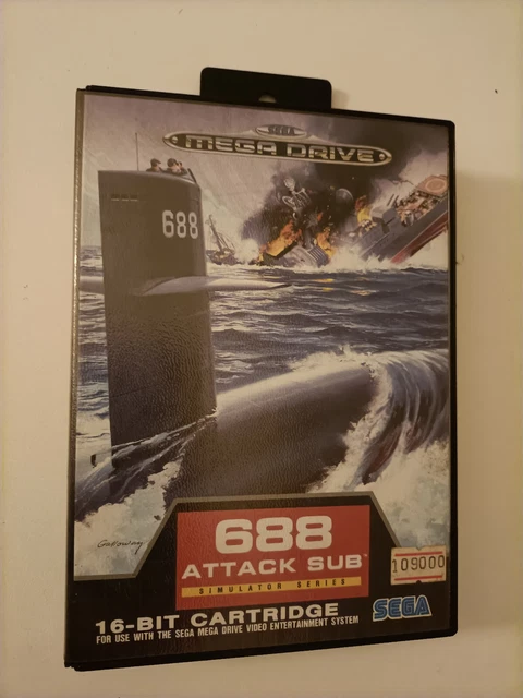 SEGA MEGA DRIVE Videogames 688 Attack Sub Ed Pal Completo – 022 EUR 19 ...