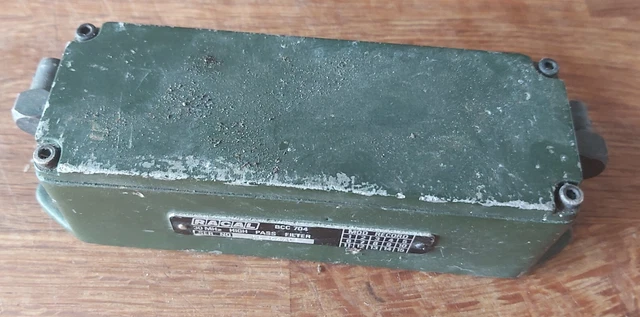 RACAL ARMY MILITARY RADIO BCC704 30MHz RF HIGH PASS FILTER £29.99 ...