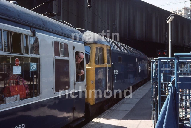 BIRMINGHAM NEW STREET Class 47 47505 1977 Kodachrome 35mm Slide RN366 £ ...