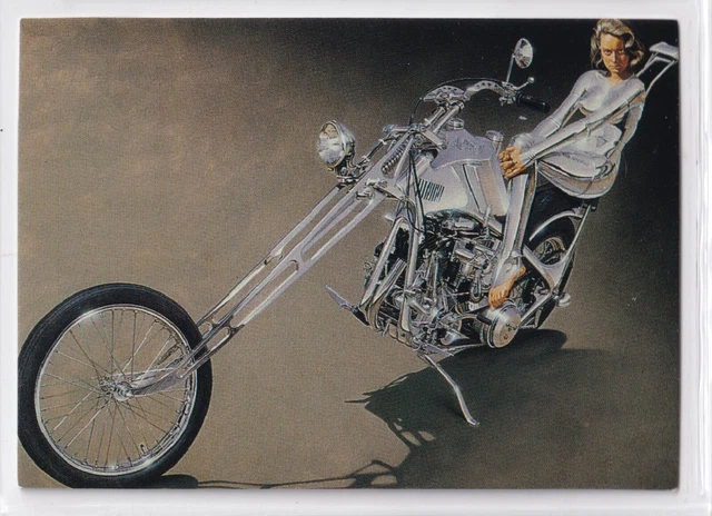 1993 HAJIME SORAYAMA - Sexy Robots and Pinups - Card #13 Biker Beauty £ ...