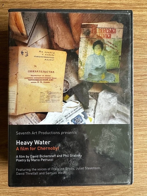 HEAVY WATER: A Film About Chernobyl DVD Nuclear Disaster Documentary ...