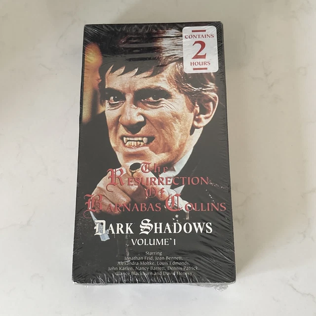 DARK SHADOWS THE Resurrection Of Barnabas Collins VHS 1989 Gothic Horror SEALED £7.97 - PicClick UK