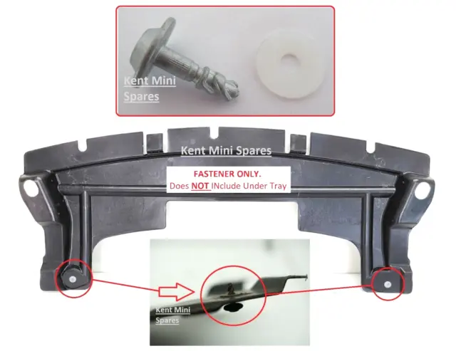 MINI R50 R52 R53 Front Under Body Engine Tray Panel Quick Release ...