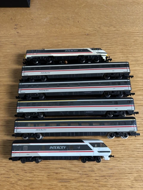 GRAHAM FARISH N Gauge IC Class 91 + 4 MK4 Coaches And DVT £156.70 ...