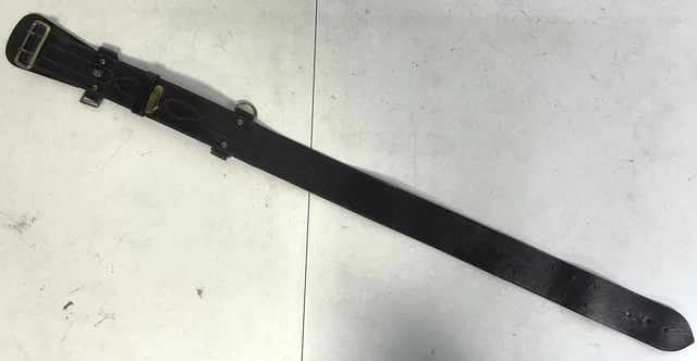 BRITISH MILITARY ISSUE Dress Uniform Sam Browne Leather Waist Belt ...