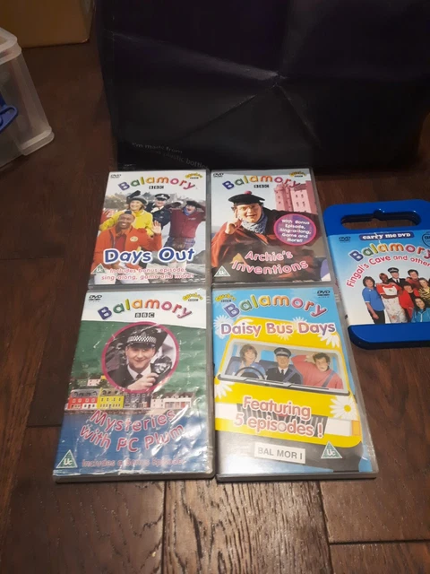 CBEEBIES BALAMORY DVDS Collection Bundle x 5 £12.00 - PicClick UK
