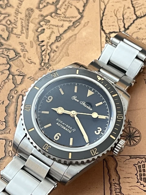 SAN MARTIN MILSUB Homage Diver NH35 Diver automatico EUR 200,32 ...