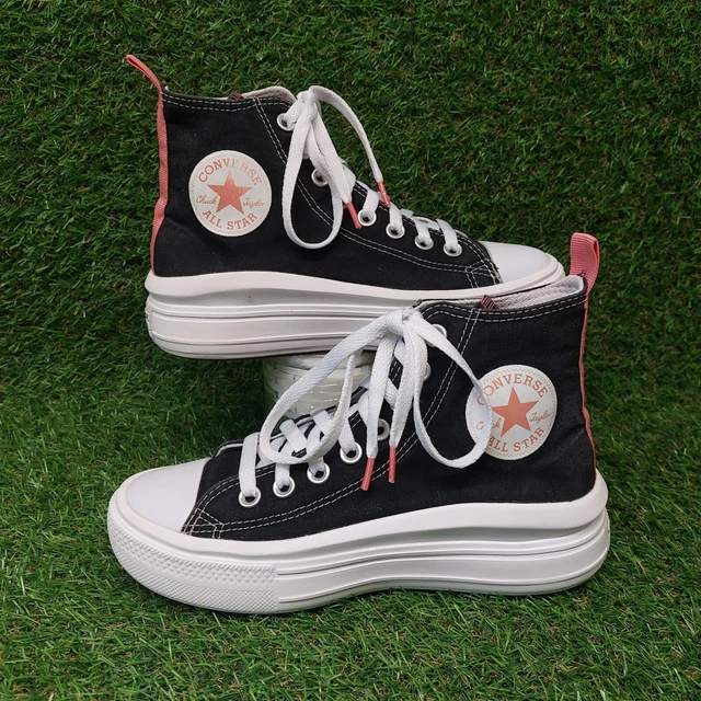 PLATEFORME DE MOUVEMENT femme Converse Chuck Taylor All Star noir/blanc ...