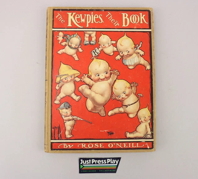 ROSE O'NEILL THE Kewpies: Their Book 1913 1a edizione libro copertina rigida grande cond! EUR 1. ...