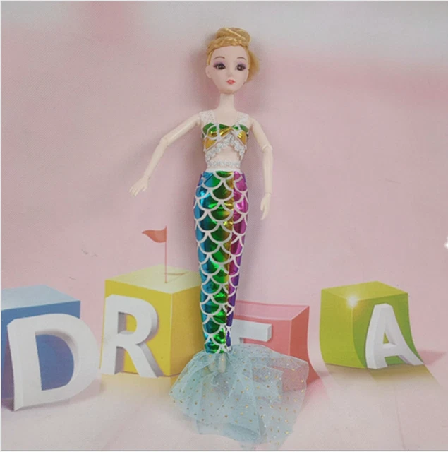 BARBIE DOLL SIZED Cloth/Accessory@Any 1 pc Mermaid Dress@@ON SALE Good ...
