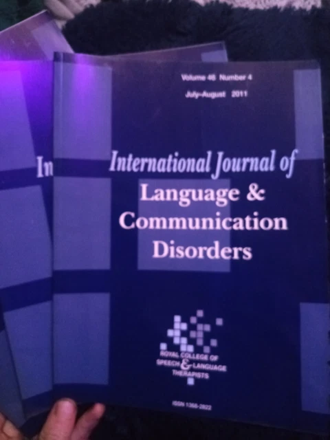 INTERNATIONAL JOURNAL OF Language & Communication Disorders 2011 ...