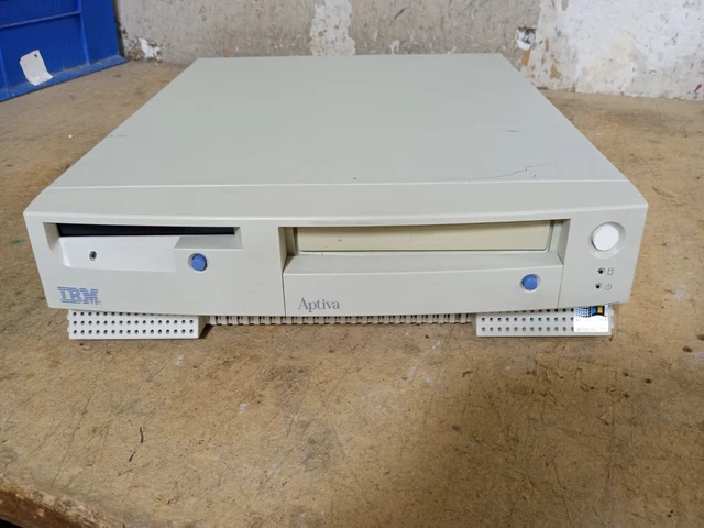 RARE VINTAGE IBM Aptiva 2156 Desktop Computer 32Mb Ram 6X86Mx-300 No ...