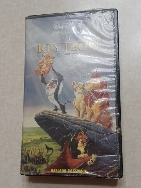 DISNEY LOS CLASSICOS Spanish VHS Tape El Rey Leon The Lion King £18.78 ...