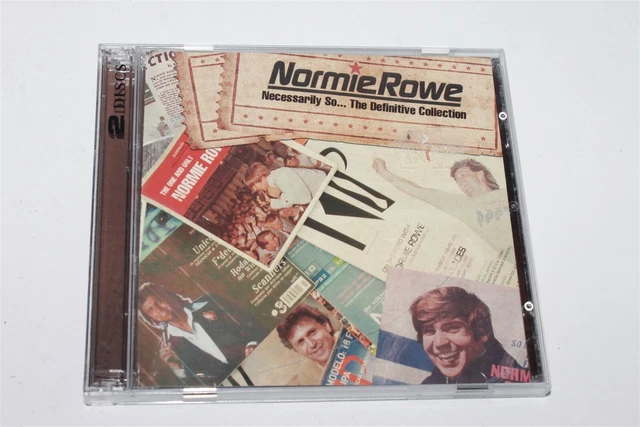 NORMIE ROWE NECESSARILY So The Definitive Collection CD 2-Disc Set 2007 ...
