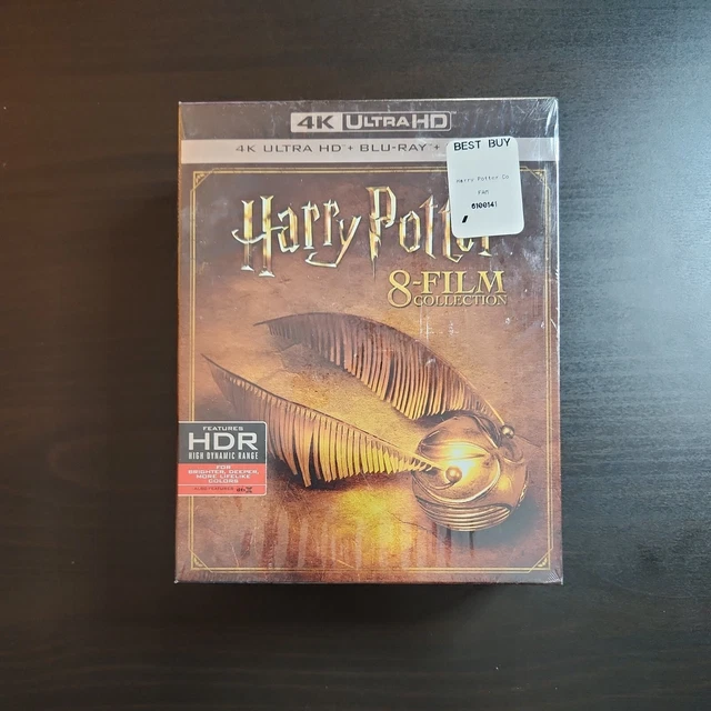 HARRY POTTER 8-FILM 4K Blu-ray Collection (4K UHD + Blu-ray) Brand New ...