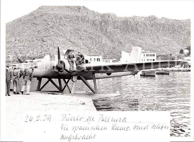 E392 FOTO WEHRMACHT Archiv Repro WL Flugzeug Legion Condor Spanien ...