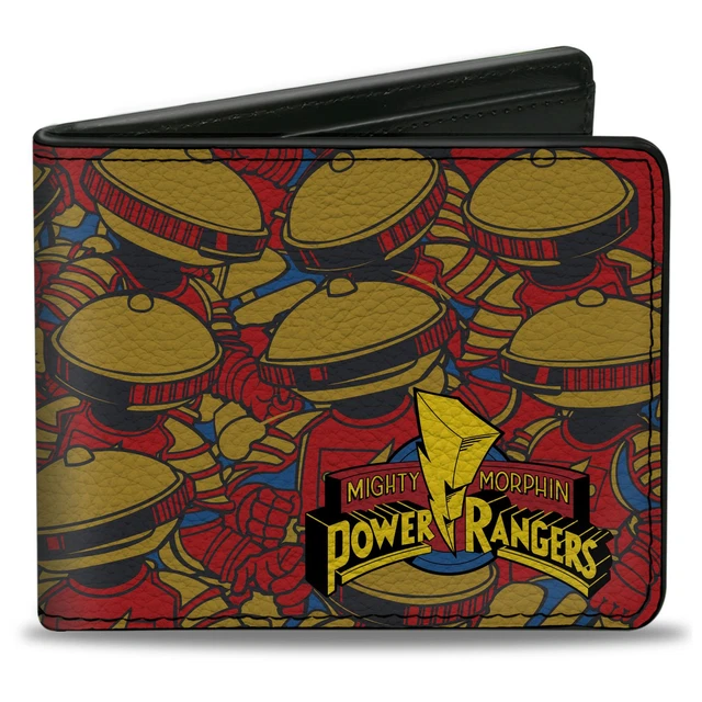 BI-FOLD WALLET MMPR Power Rangers Retro Alpha 5 Pose Stacked EUR 24,90 ...