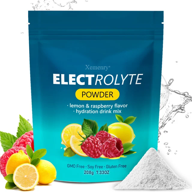 ELECTROLYTE POWDER -ENHANCE Muscle Energy,Hydration Supplements ...