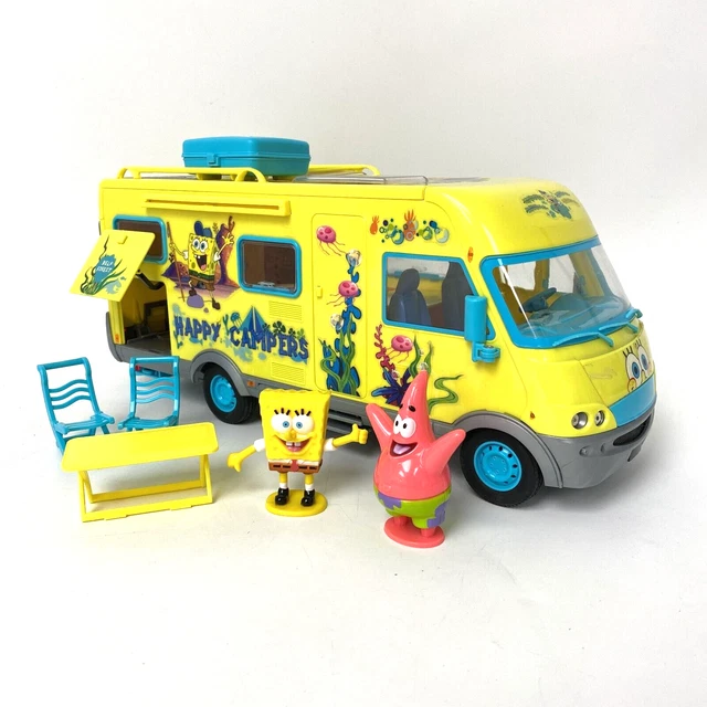 SPONGEBOB SQUAREPANTS HAPPY Campers Campervan Playset Dickie Toys 41015 ...