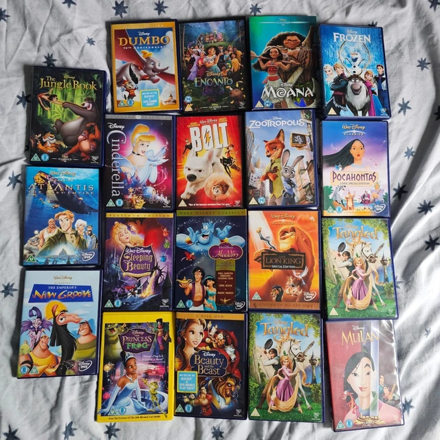 DISNEY CLASSICS DVD Bundle 19 Mixed Children's Animated Films Movies £ ...